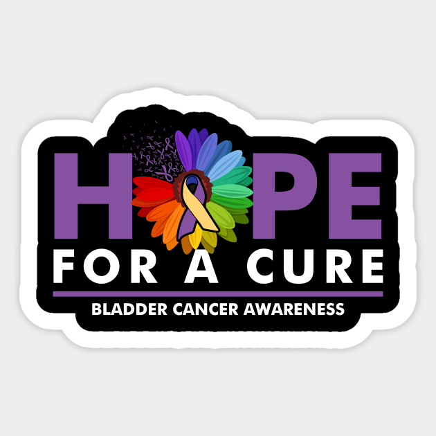 Bladder Cancer Awareness T Shirt Hope For A Cure Bladder Cancer Awareness T Bladder Cancer